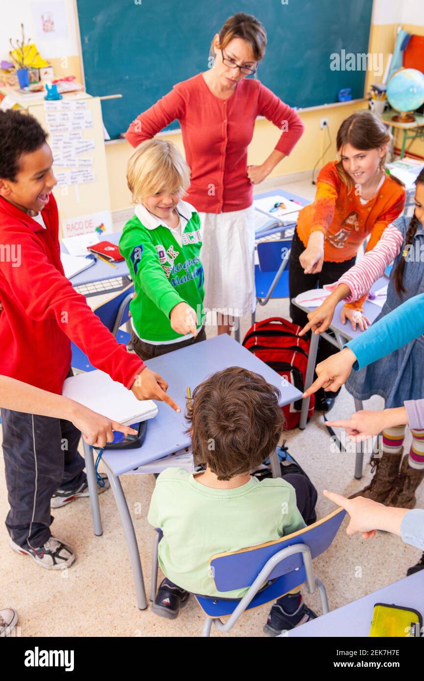 Bullying teacher hi-res stock photography and images - Alamy