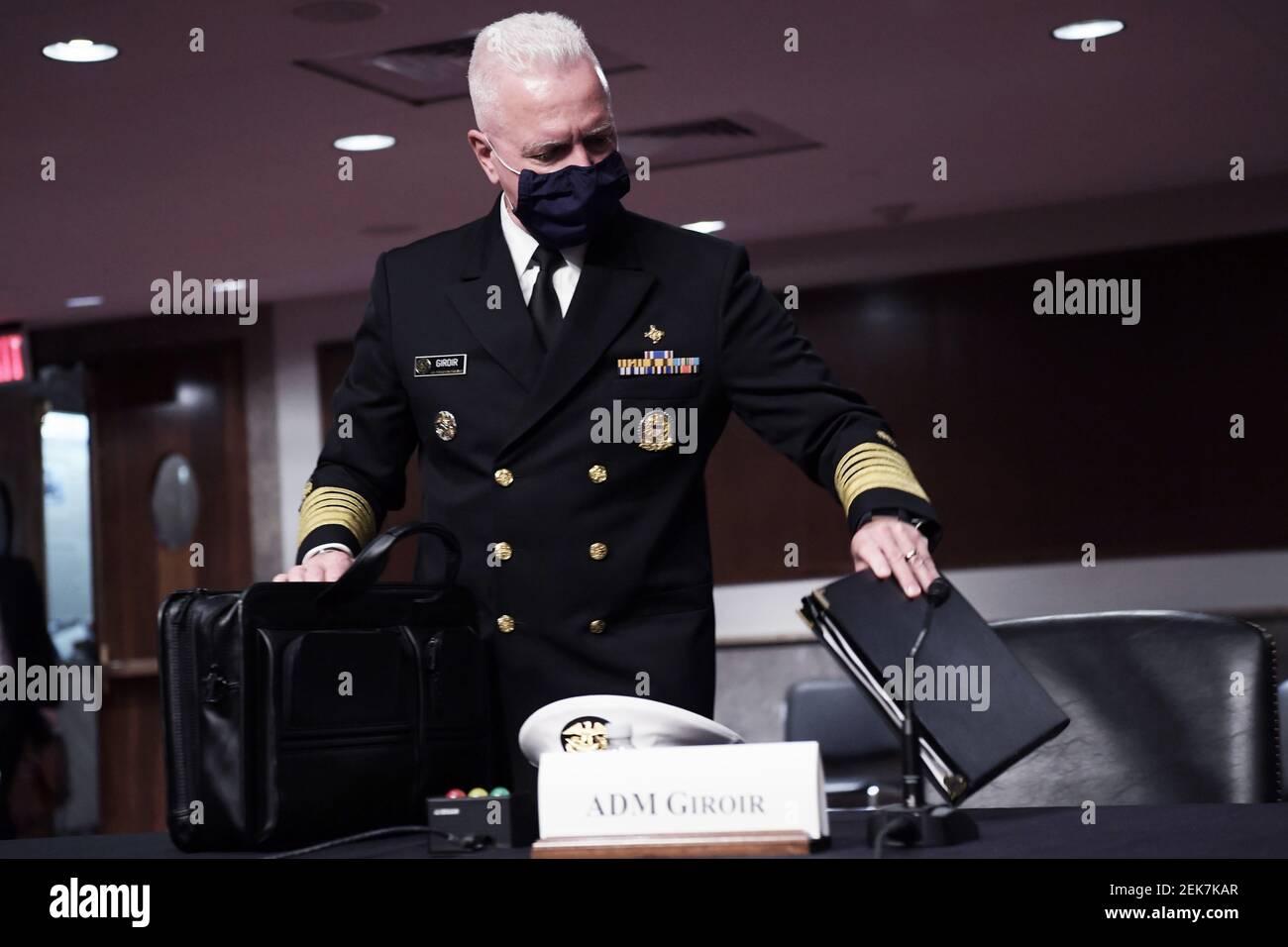 Assistant Secretary for Health ADM Brett Giroir hold a hearing about ...