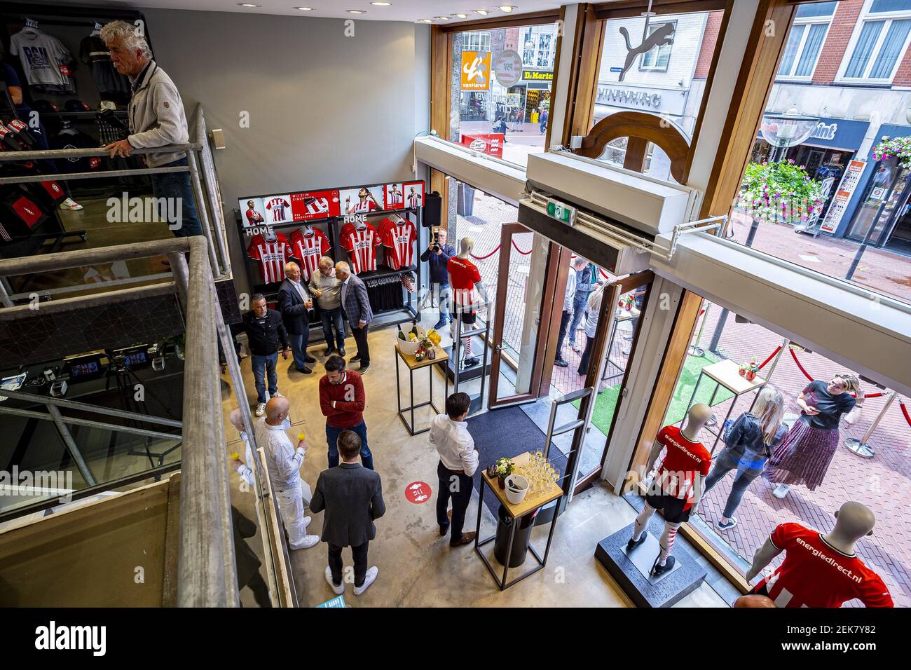 EINDHOVEN, 01-07-2020, PSV opens new store in city centre. New PSV Fan ...