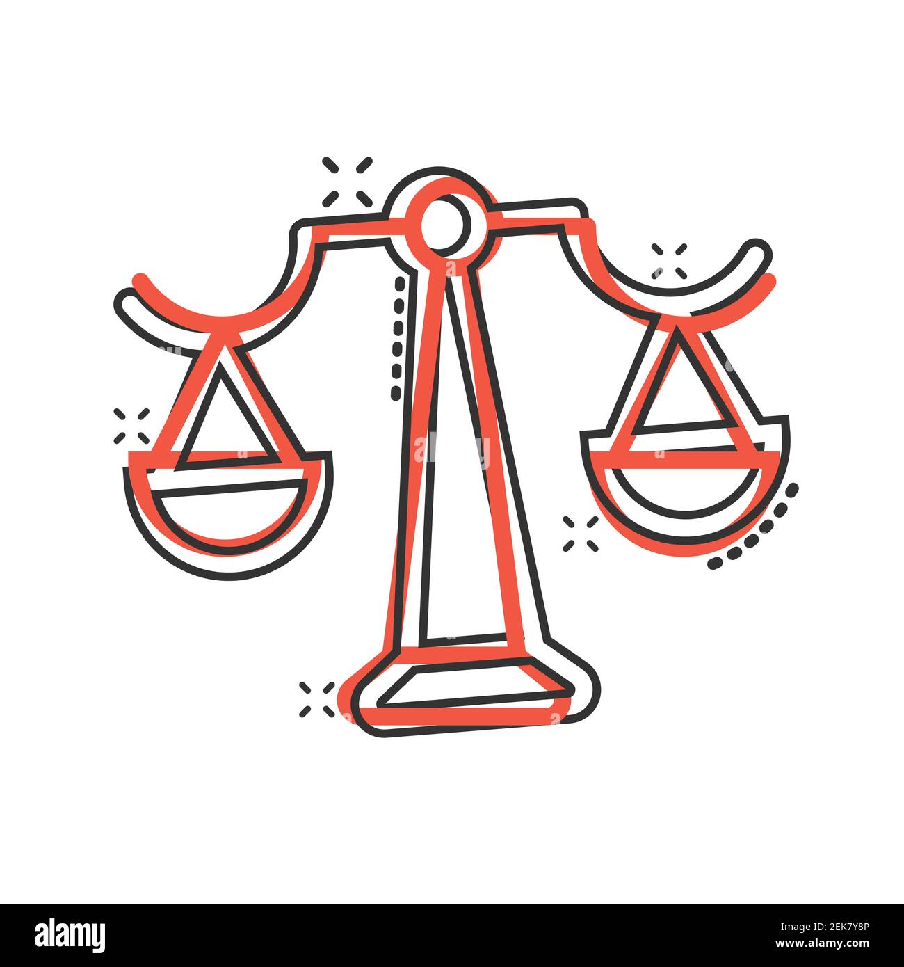 Scale Of Justice Cartoon High Resolution Stock Photography and Images ...
