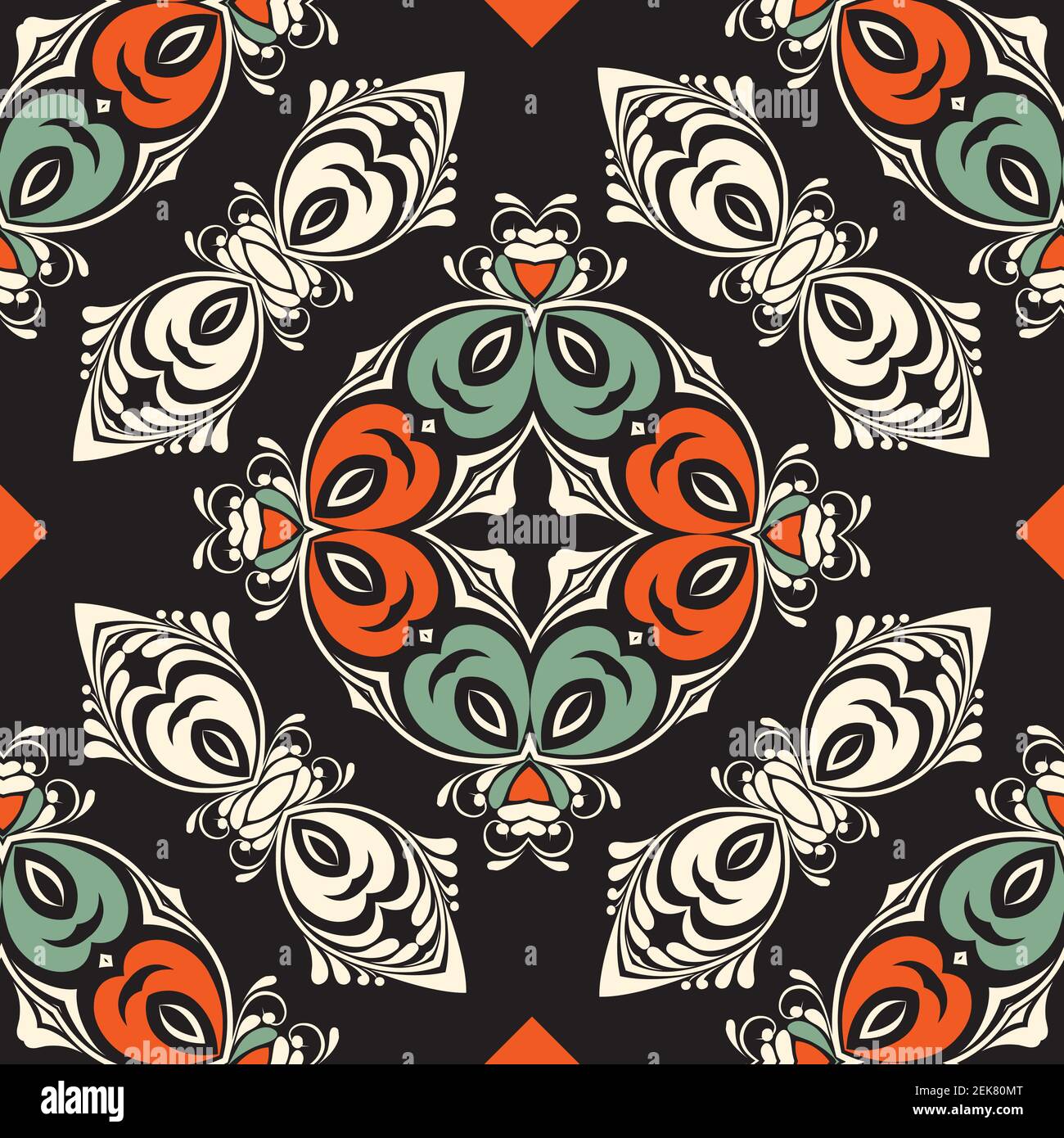 Ornament pattern vector tile for multipurpose use in design Stock ...