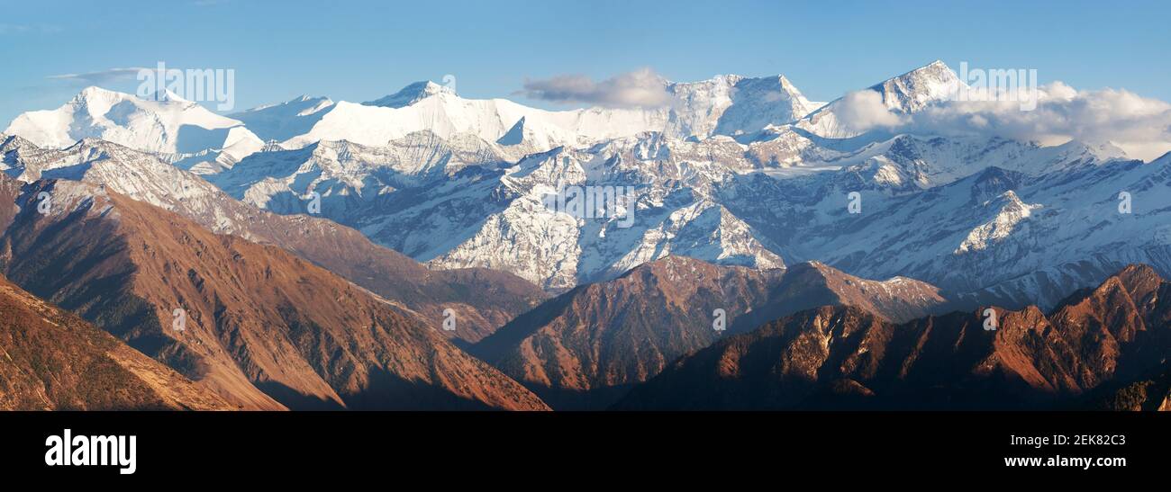 Lower Dolpo - landscape scenery around Dunai, Juphal villages and ...