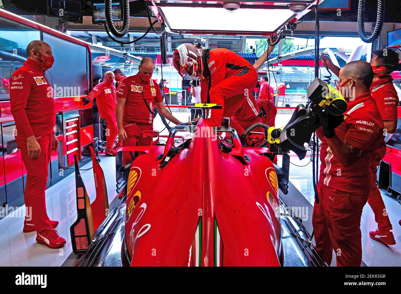 Charles Leclerc Ferrari Spielberg (Austria) 02/07/2020 - Formula One ...