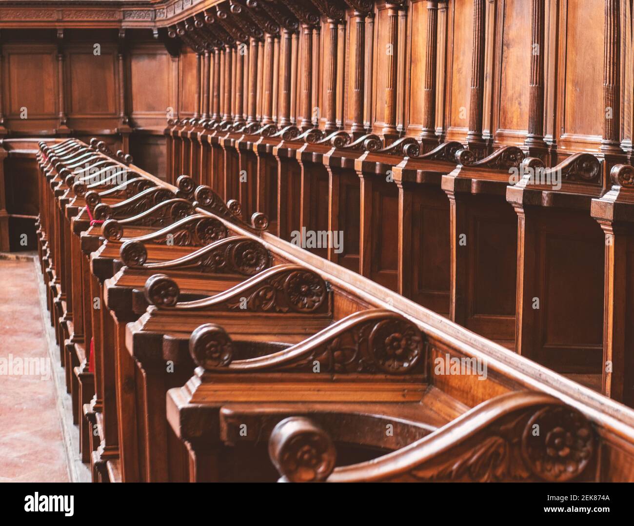 Nuns choir medieval hi-res stock photography and images - Alamy