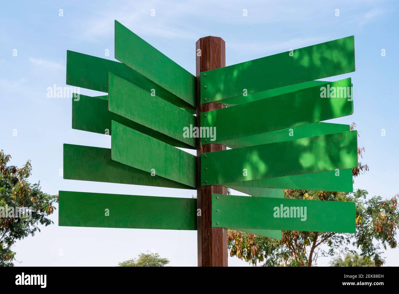Blank Directional Signs High Resolution Stock Photography and Images ...