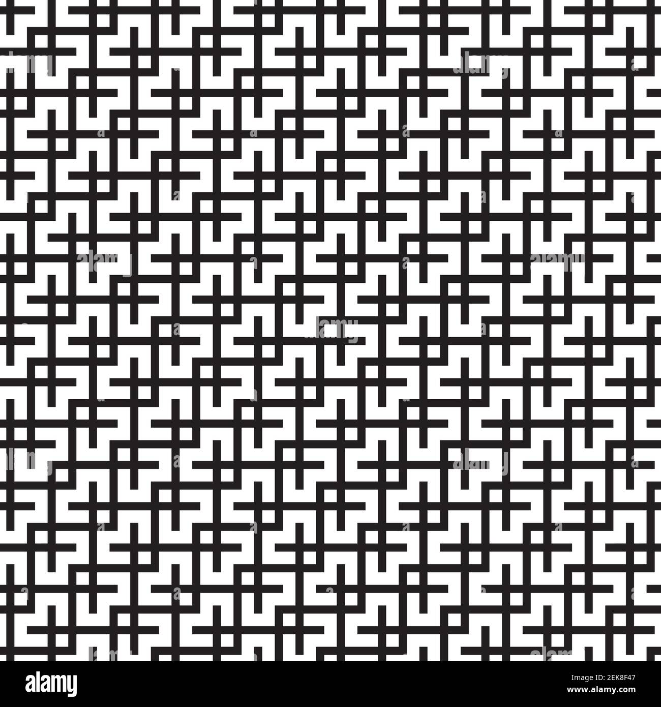 Seamless vintage trellis geometric pattern background Stock Vector ...