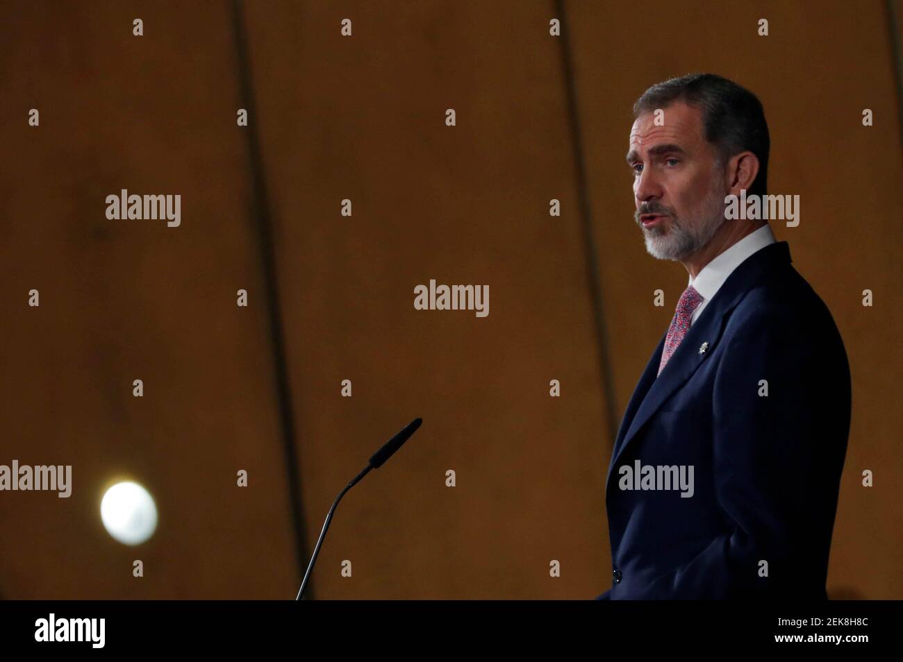 06-07-2020 King Felipe during an event to mark 40th anniversary of the ...