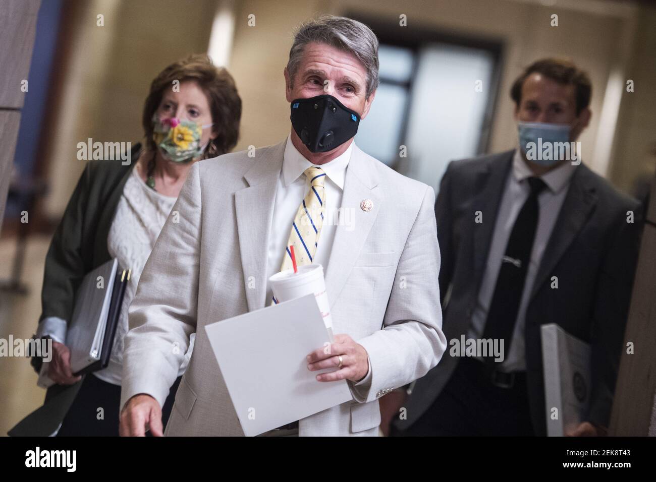 UNITED STATES - JULY 9: Reps. Rob Wittman, R-Va., and Vicky Hartzler, R ...