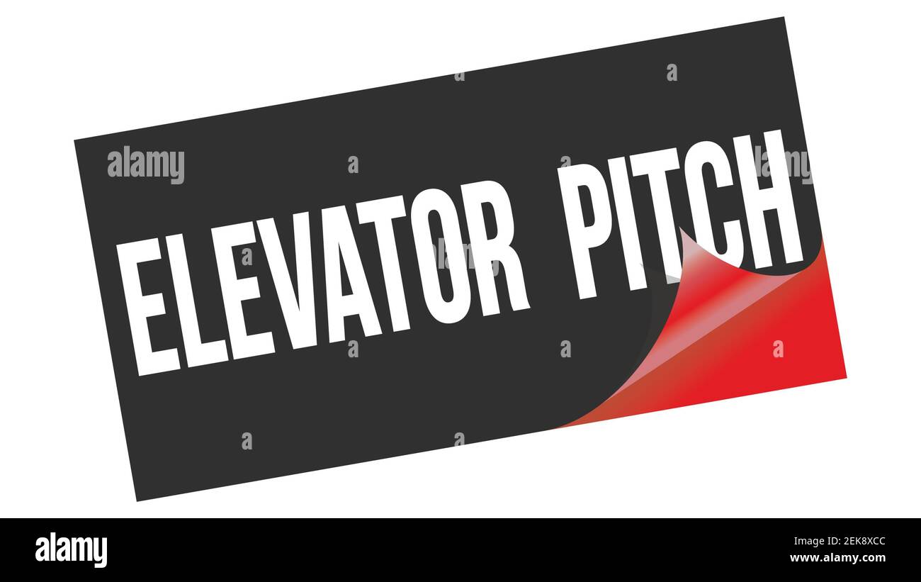 Elevator pitch stamp hi-res stock photography and images - Alamy