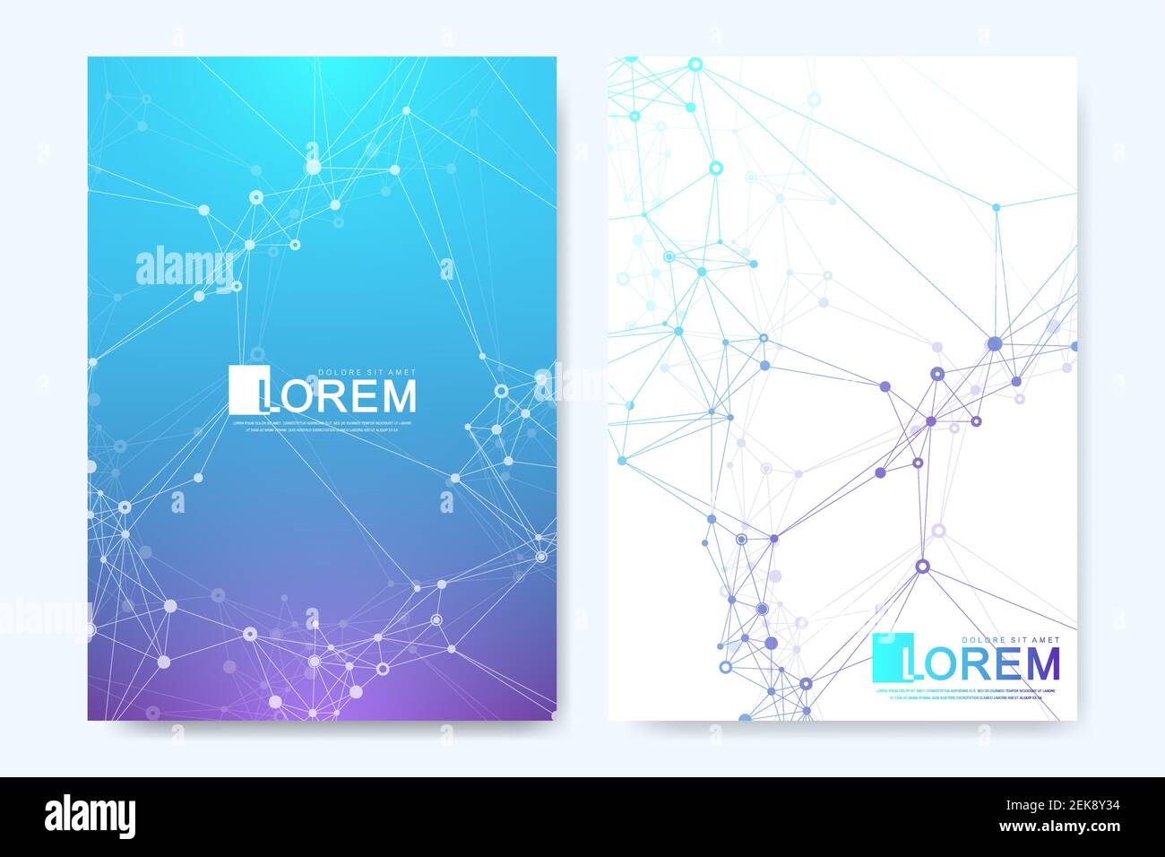 Modern vector template for brochure, leaflet, flyer, advert, cover ...