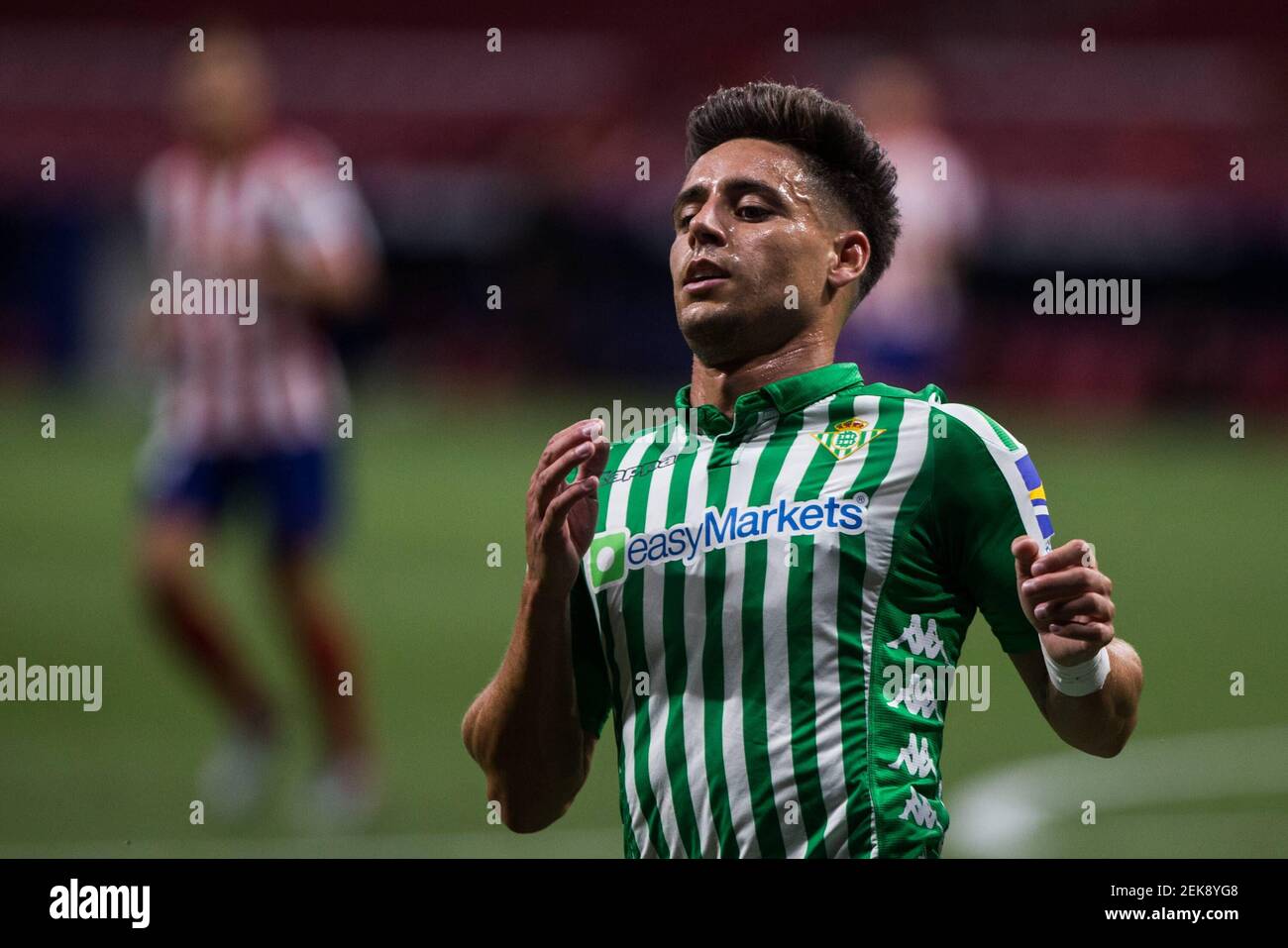 ALEX MORENO DURING MATCH ATLETICO DE MADRID VERSUS REAL BETIS BALOMPIE ...