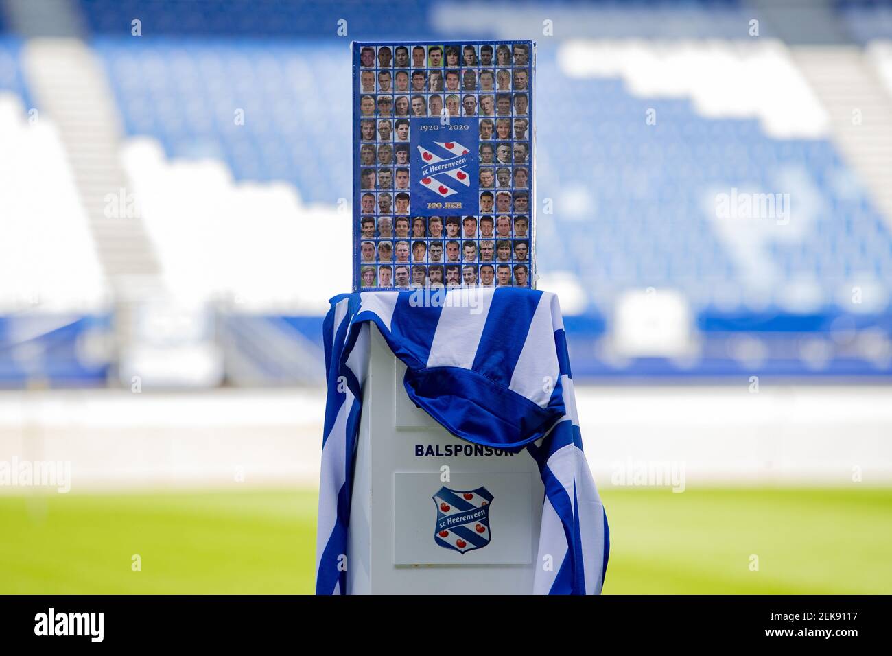 HEERENVEEN, 10Ð07-2020, Abe Lenstra stadium Dutch football. Book ...