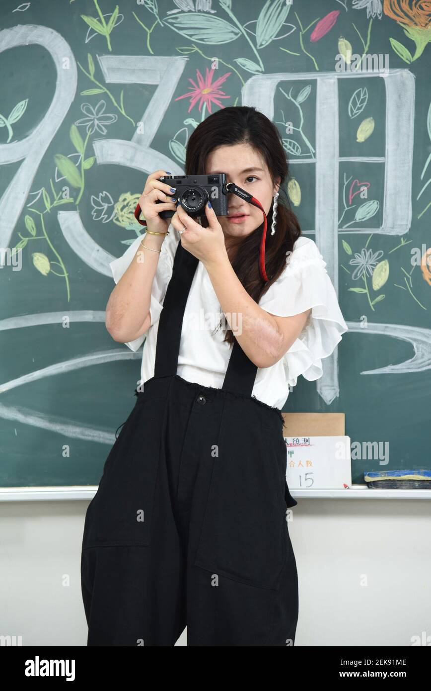 Taiwanese singer, television host and actress Selina Jen Chia-hs¨¹an ...