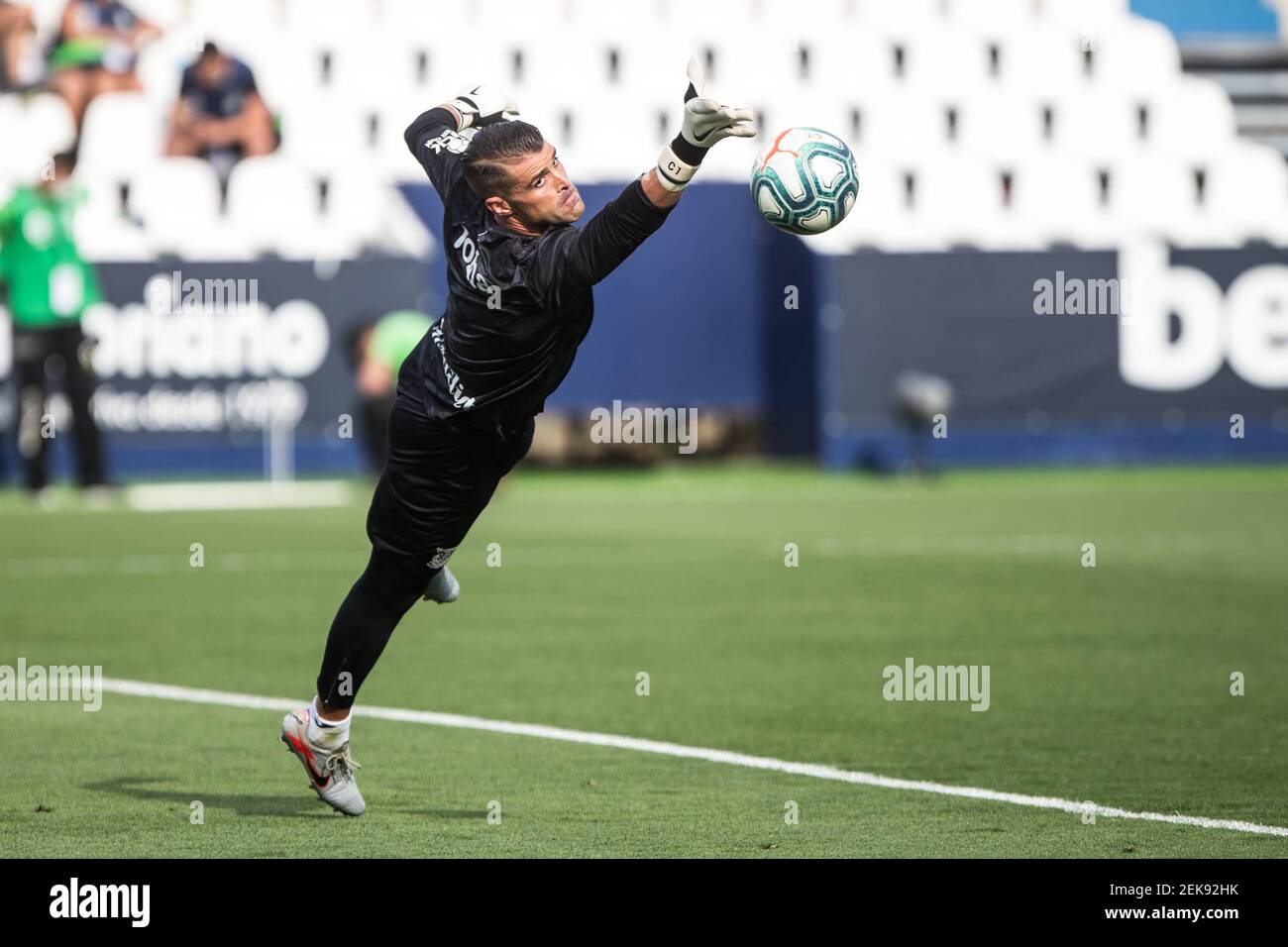 IVAN CUELLAR DURING THE MACTH CLUB DEPORTIVO LEGANES VS VALENCIA CLUB ...