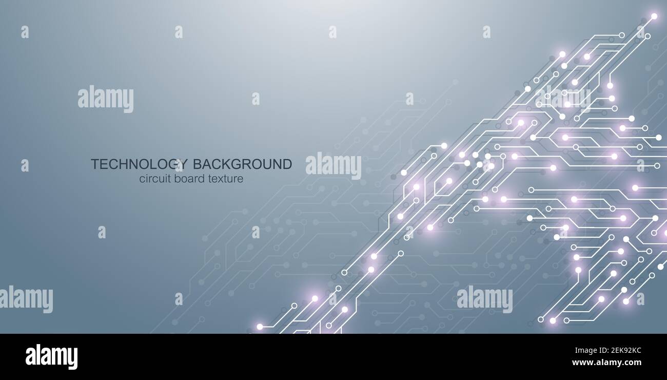 Computer motherboard vector background with circuit board electronic ...