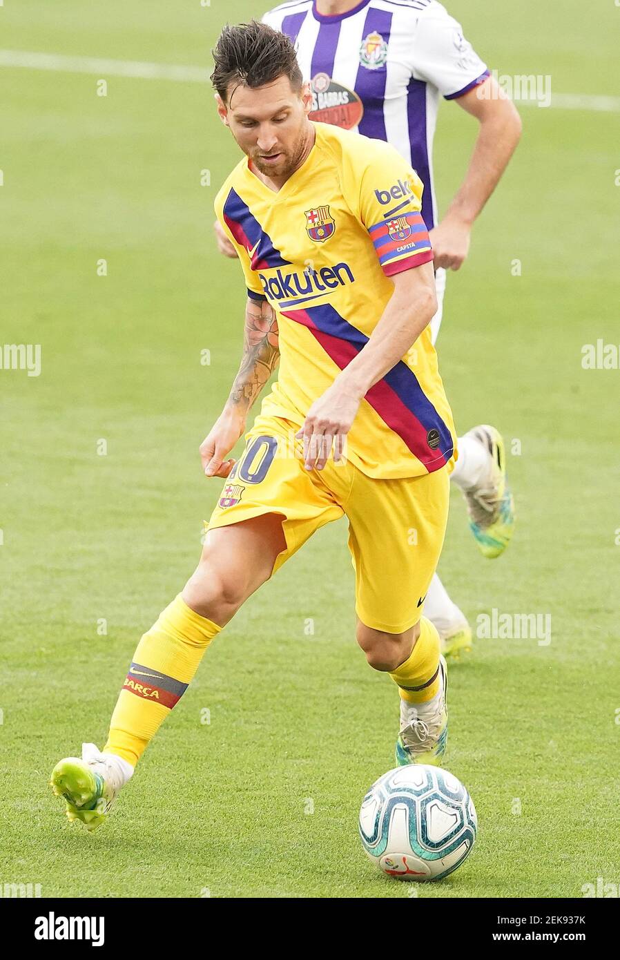 FC Barcelona's Leo Messi during La Liga match. July 11,2020. (Photo by ...
