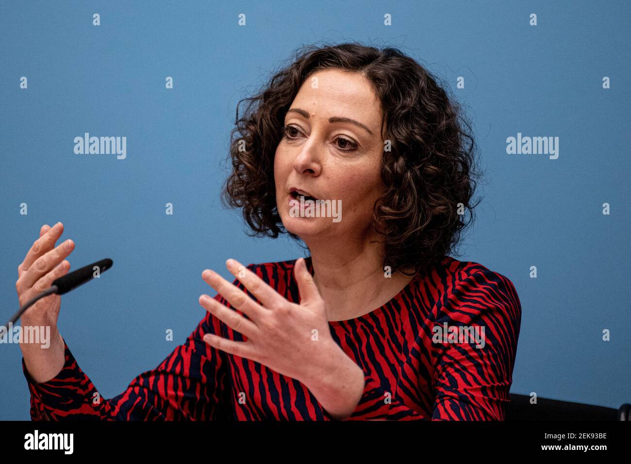 Berlin, Germany. 23rd Feb, 2021. Ramona Pop (Bündnis 90/ Die Grünen ...