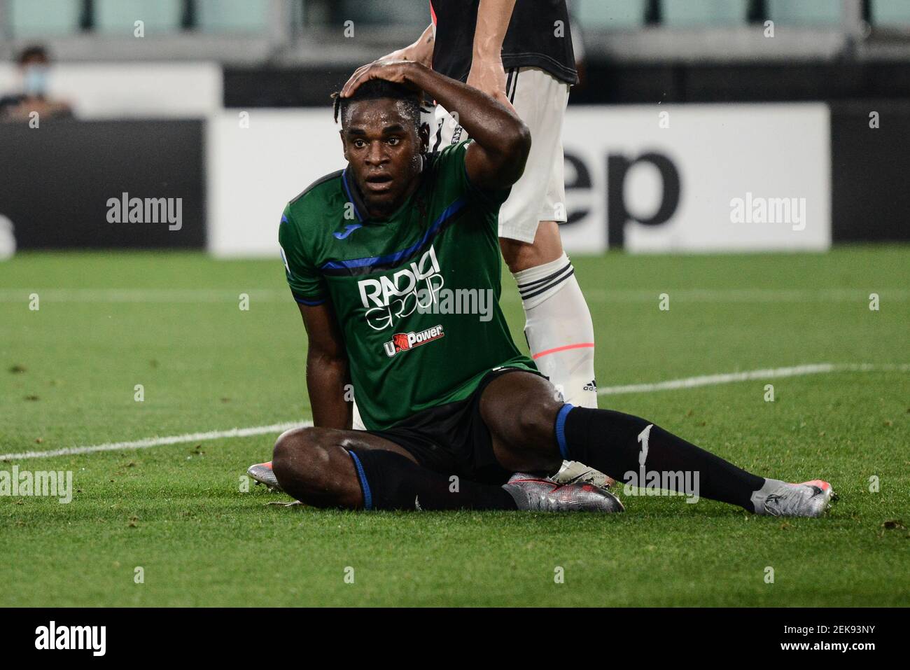 Duván Zapata of Atalanta disappointment the The Serie A football Match ...