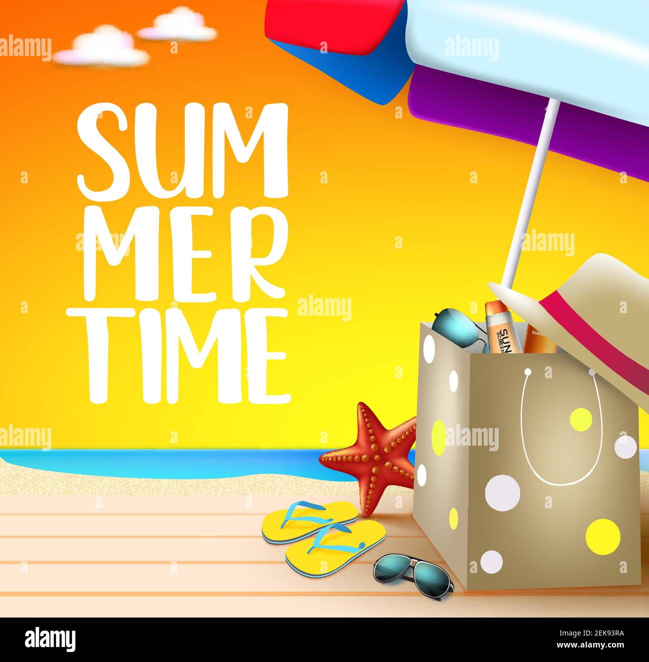 Hat in sunset Stock Vector Images - Alamy