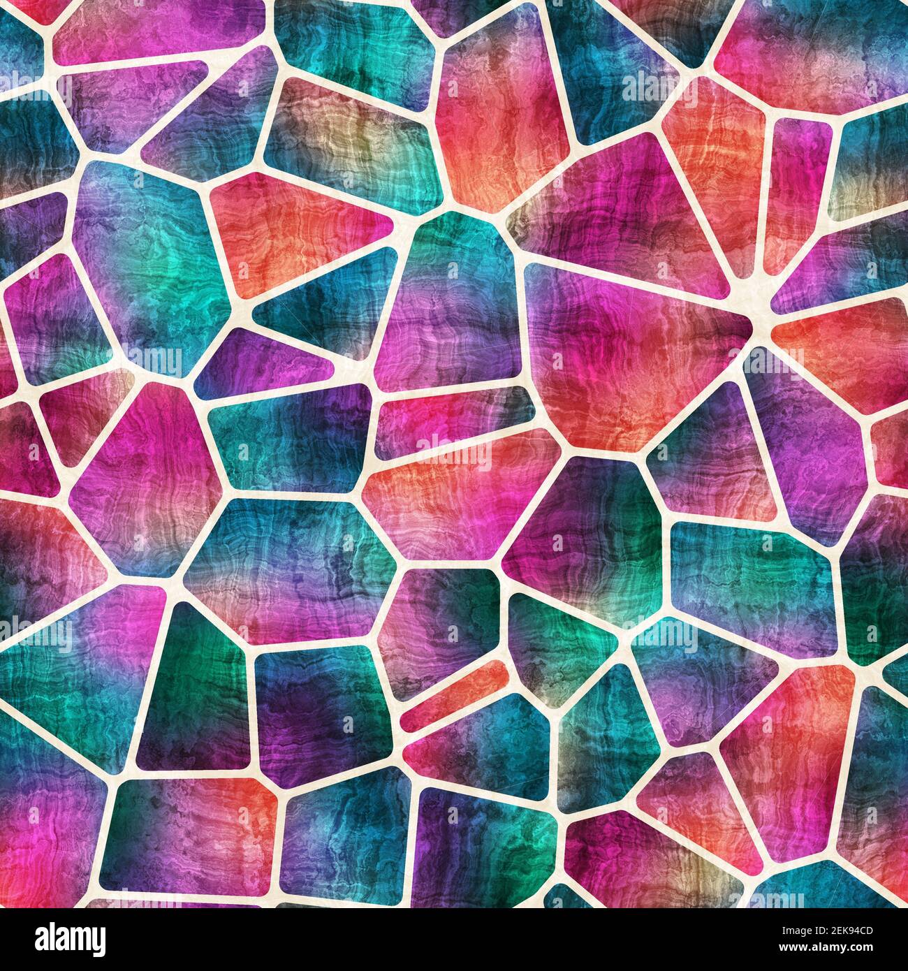 Seamless geo tile shape collage surface pattern Stock Photo - Alamy