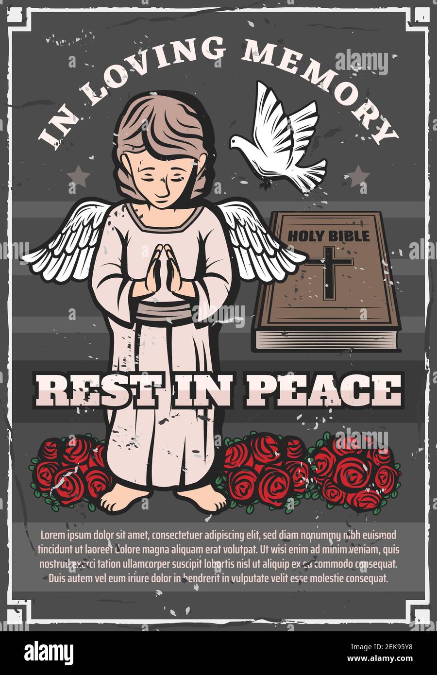 Dove graveyard Stock Vector Images - Alamy