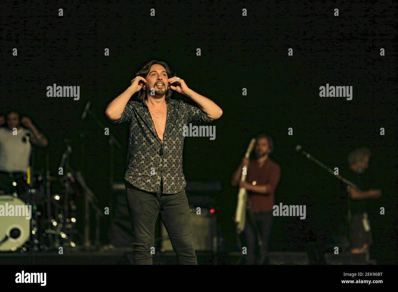 The Vibrations in concert at the Cavea of the Auditorium Parco della ...