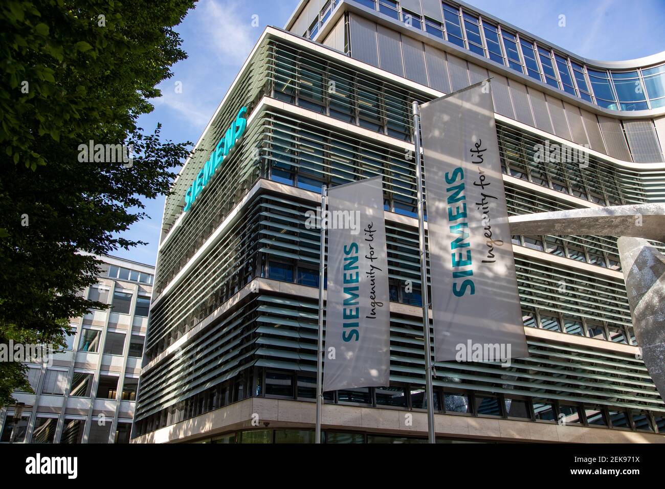 Zentrale der Siemens AG in München am 13. Juli 2020. Siemens hat den ...