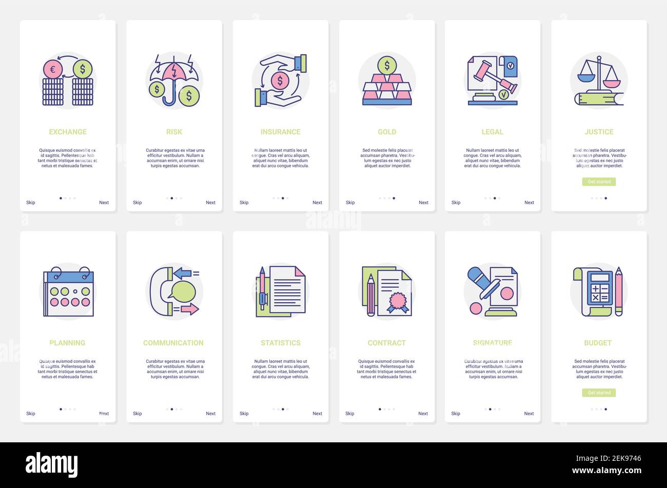 Bank services line design Stock Vector Images - Alamy