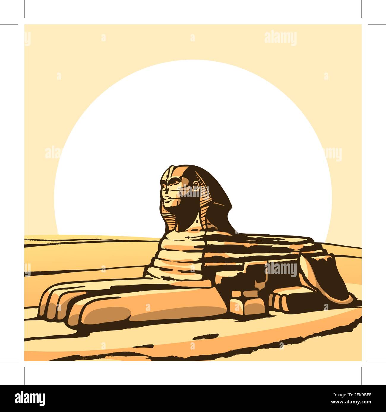 Sphinx. Ancient statue. Vector Image Stock Vector Image & Art - Alamy