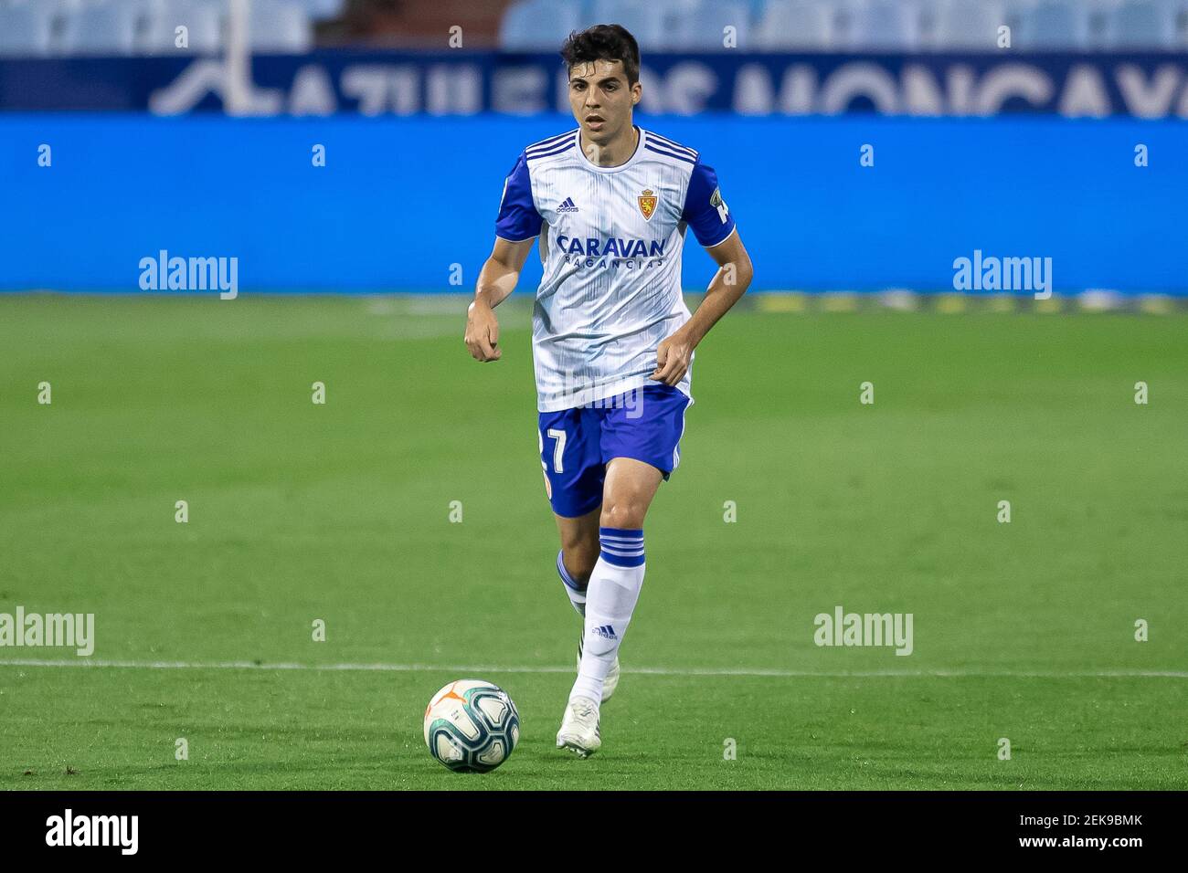 Enrique Clemente of Real Zaragoza during the La Liga match between Real ...