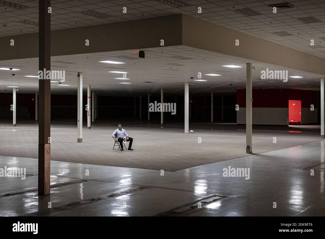 Jake Counne, founder of Wilder Fields, is seen July 14, 2020, inside an ...