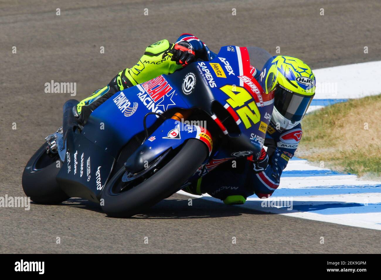 In the image: Marcos Ramirez. MotoGP was launched with the official ...