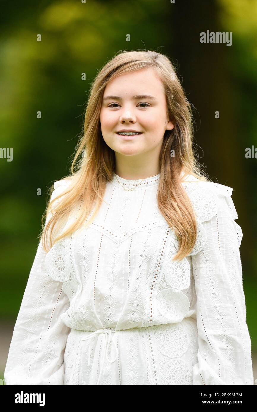 Princess Ariane of the Netherlands during the annual summer photo ...