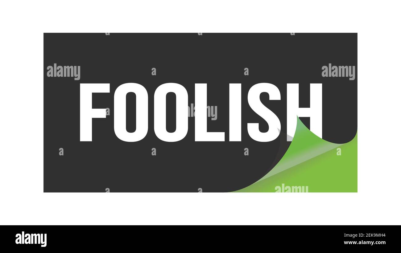 Foolish stamp hi-res stock photography and images - Alamy