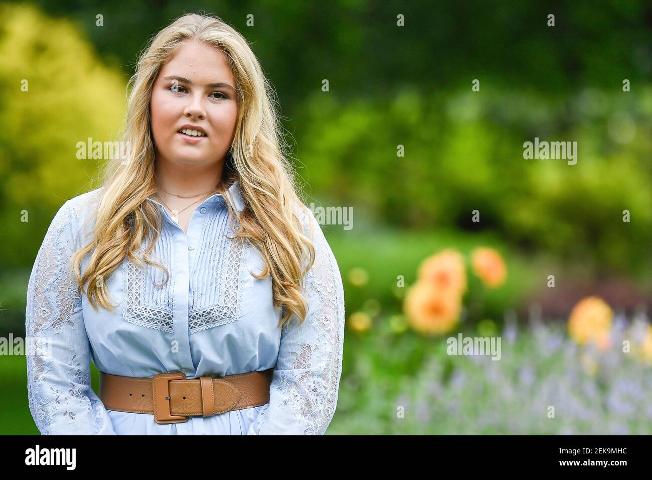Princess Amalia of the Netherlands during the annual summer photo ...
