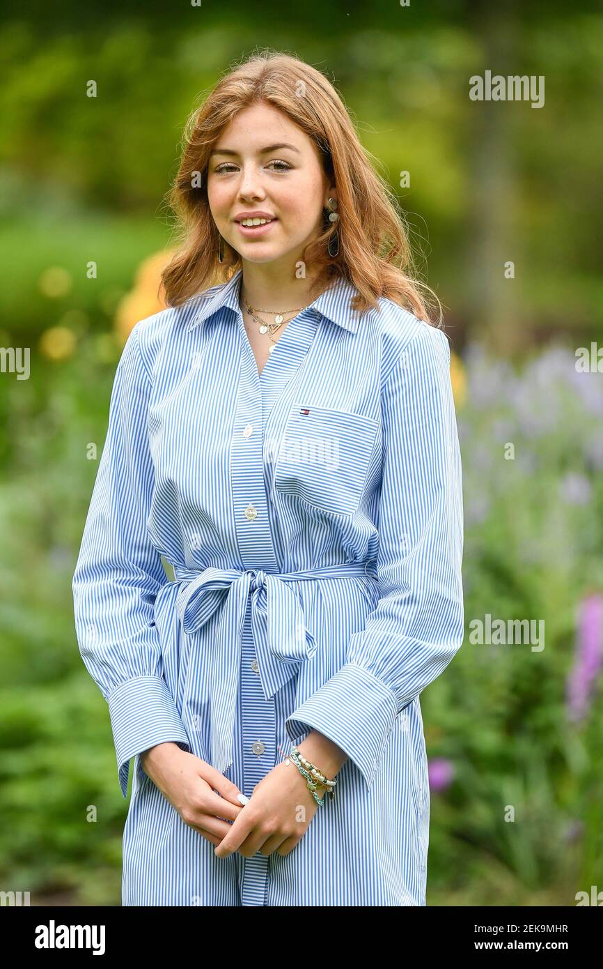 Princess Alexia of the Netherlands during the annual summer photo ...