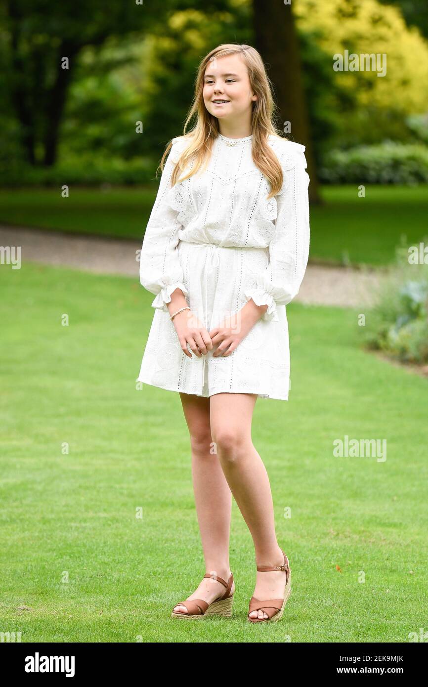 Princess Ariane of the Netherlands during the annual summer photo ...