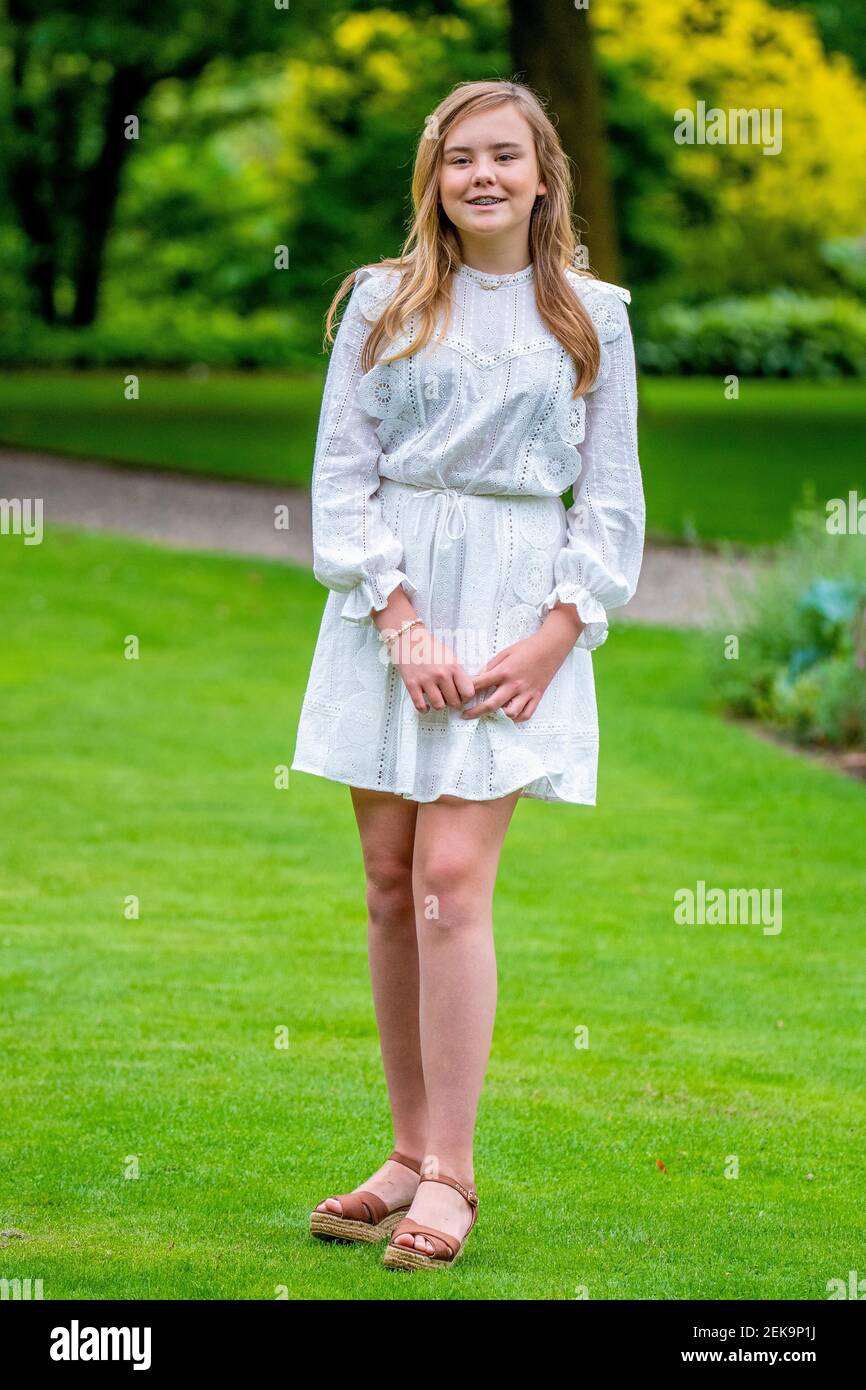 Princess Ariane of the Netherlands during the annual summer photo ...