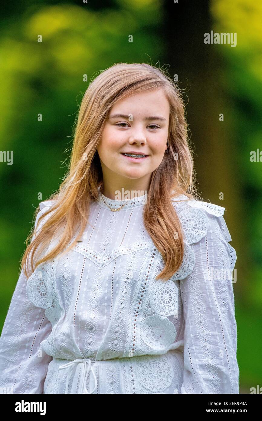 Princess Ariane of the Netherlands during the annual summer photo ...