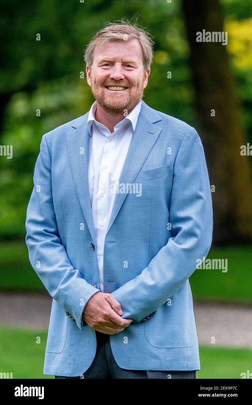 King Willem-Alexander of the Netherlands during the annual summer photo ...