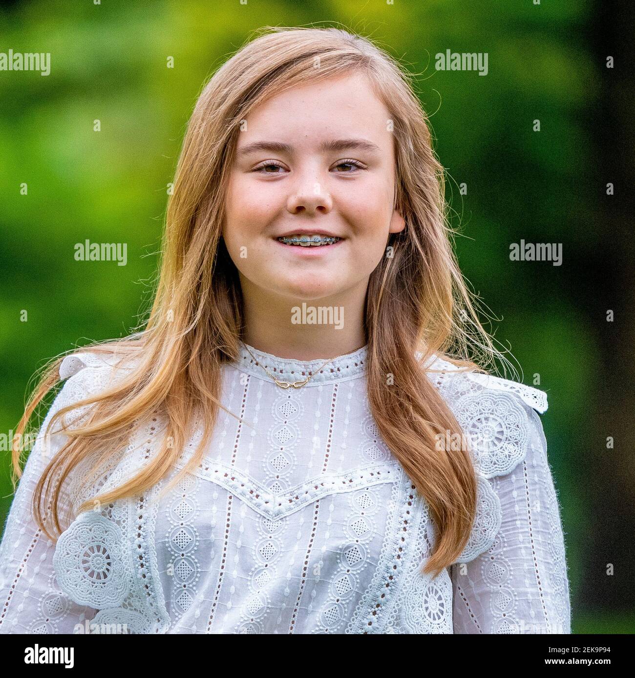 Princess Ariane of the Netherlands during the annual summer photo ...