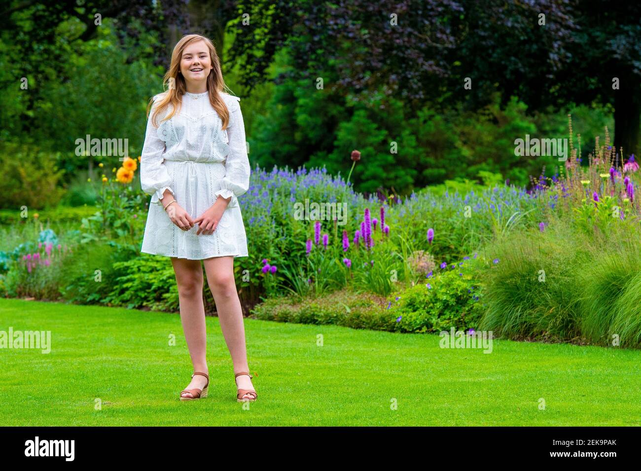 Princess Ariane of the Netherlands during the annual summer photo ...