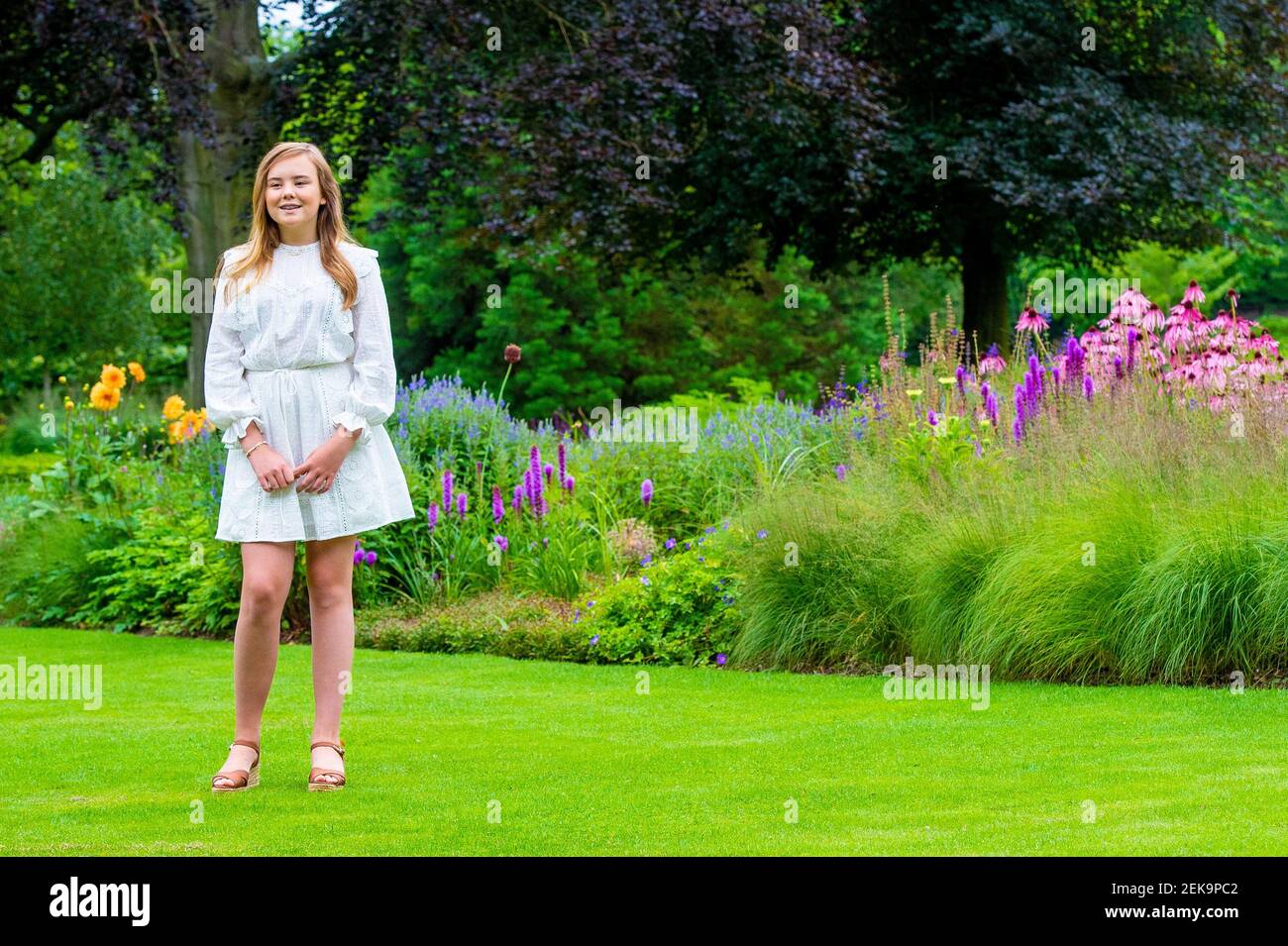 Princess Ariane of the Netherlands during the annual summer photo ...