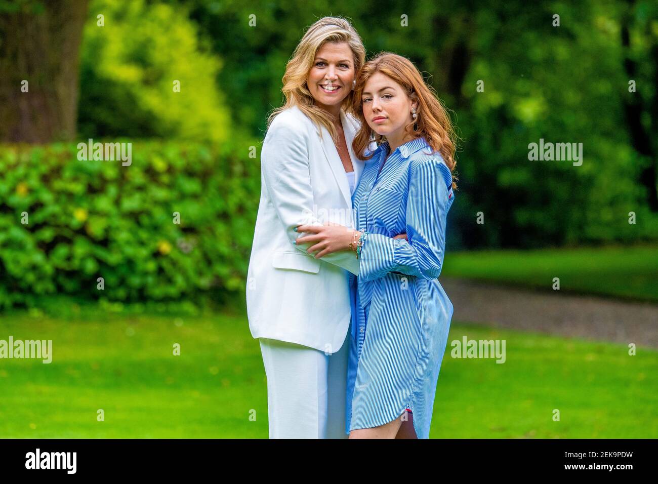 Queen Maxima of the Netherlands and Princess Alexia during the annual ...