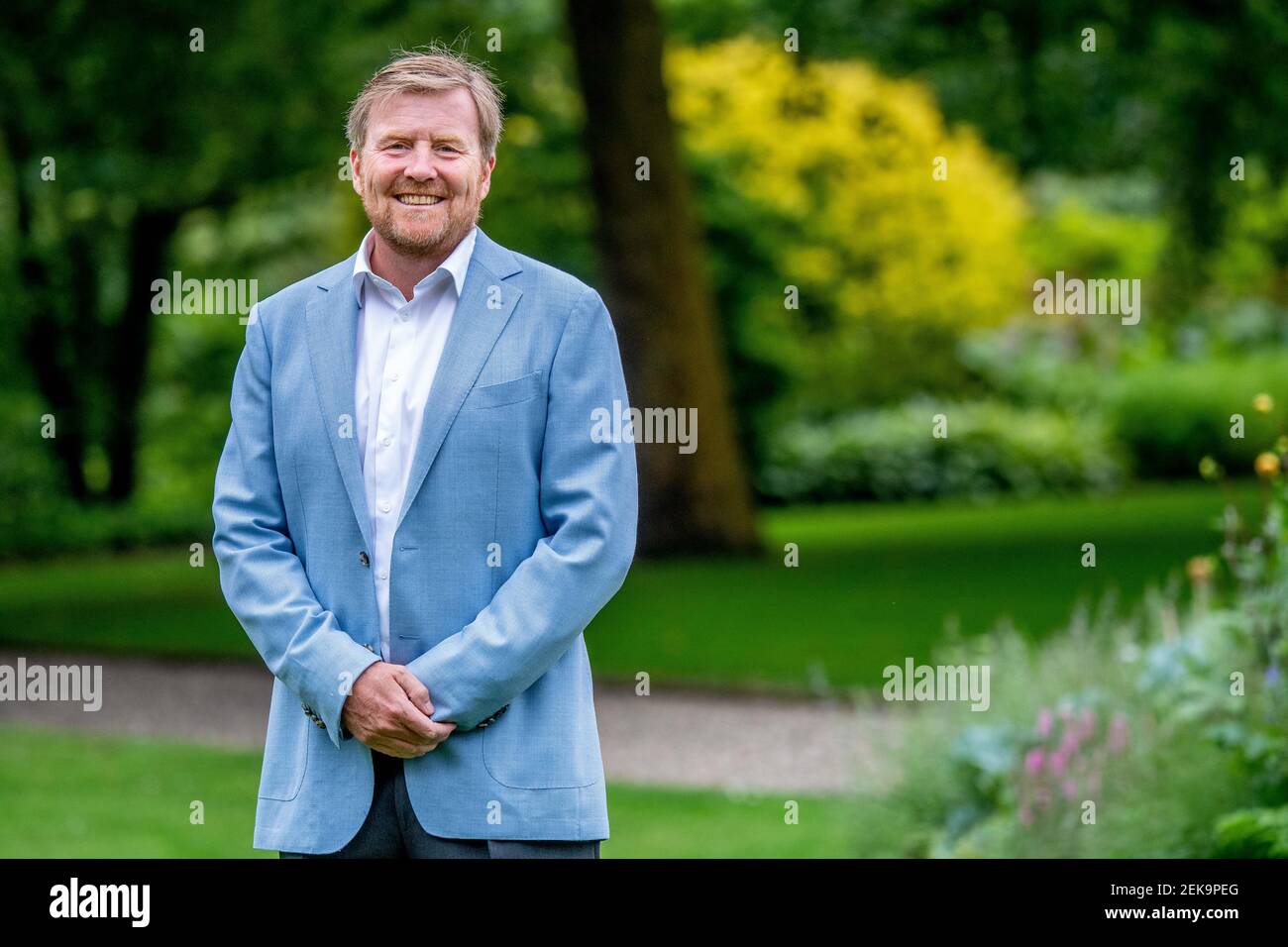 King Willem-Alexander of the Netherlands during the annual summer photo ...