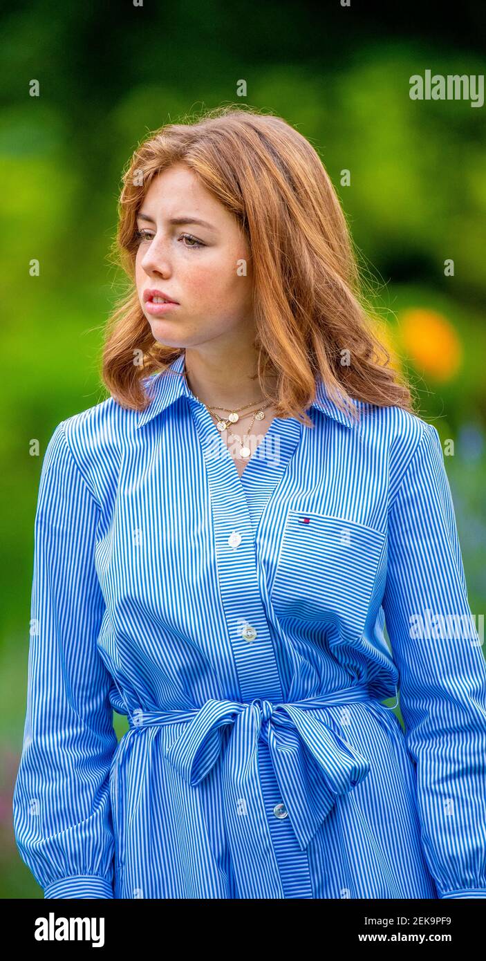 Princess Alexia of the Netherlands during the annual summer photo ...