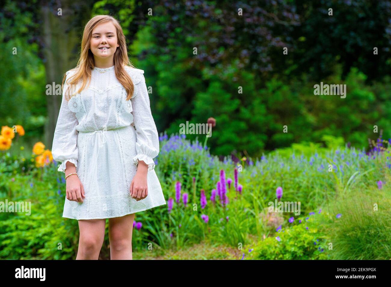 Princess Ariane of the Netherlands during the annual summer photo ...