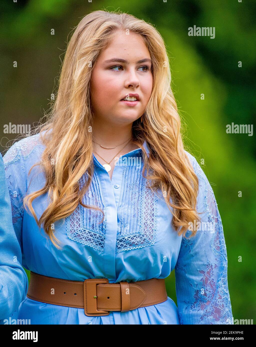Princess Amalia of the Netherlands during the annual summer photo ...