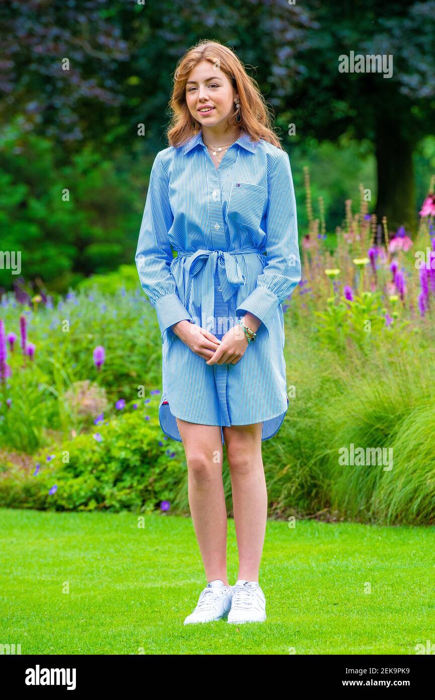 Princess Alexia of the Netherlands during the annual summer photo ...