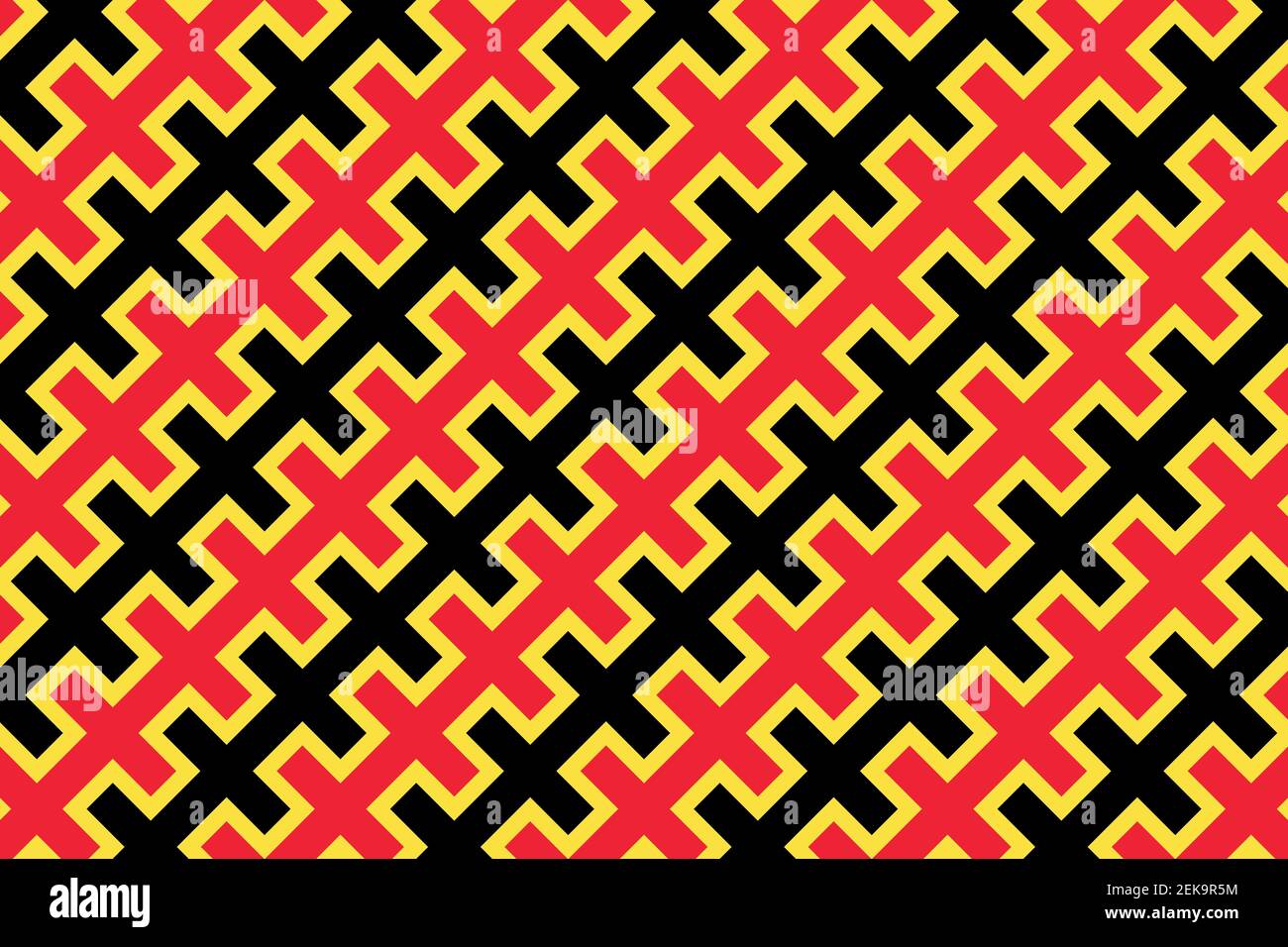 Simple geometric pattern in the colors of the national flag of Belgium ...